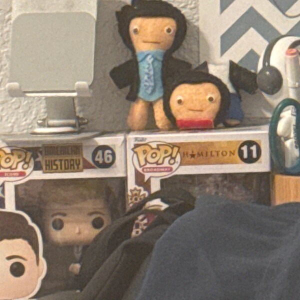 One Little Plush Felt Red Dwarf Figure Approx 5 High seated Choose Your ...