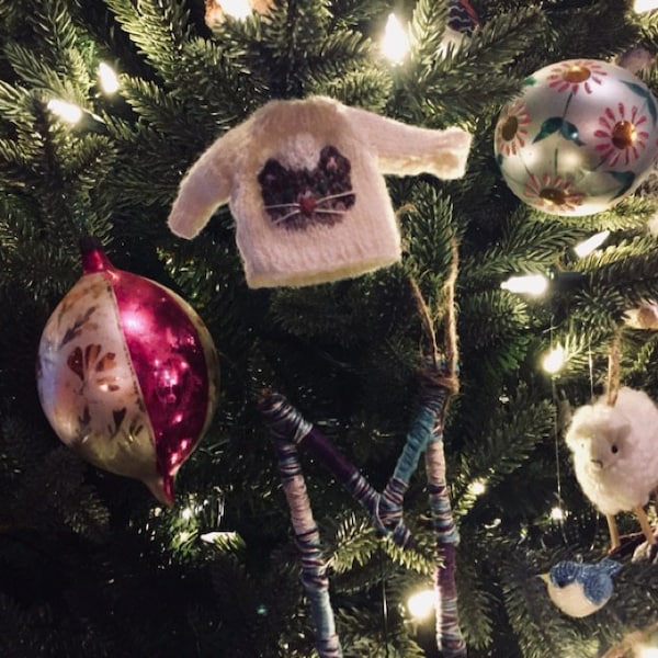 Mini Initial Twig Ornament, Nature Inspired Decor, Alphabet Letter ...