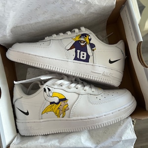 Custom Nike Air Force 1 Hand Painted Sneakers AF1 Basketball Sports ...