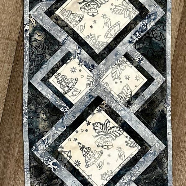 Francis Table Runner - PDF PATTERN -upgrade to Video Tutorial Available ...