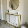 Carrara Marble Console Table Hallway Entrance Table - Etsy UK