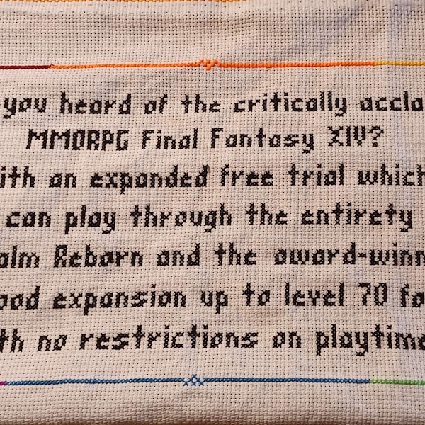 Final Fantasy XIV Mini Job Icons Cross-stitch Pattern Bundle - INSTANT ...