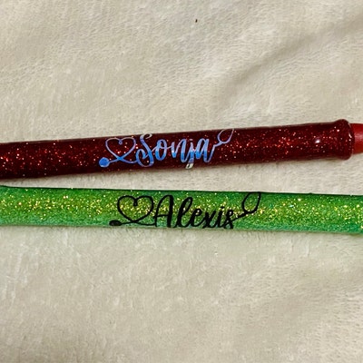 Crayon Pen Cursive Teacher Pen Teacher Gift - Etsy UK