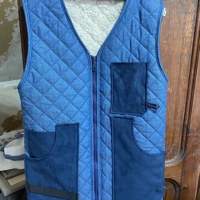 Painter's Vest PDF Sewing Pattern Unisex Sizes XXS-XXL - Etsy