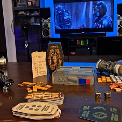 Deluxe Sabacc Core Worlds Set Solid Metal Sabacc Gaming Tokens star ...