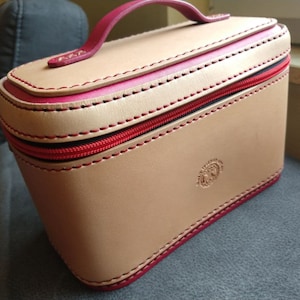 Leather Box Pattern Toiletry Bag Pattern Leather DIY Pdf Download ...