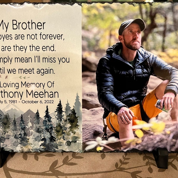 In Loving Memory Gift, Memorial Gift, Personalized Memorial, Photo ...