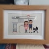 Pattern - Stitch Your Own Custom Family Portrait Pixel Cross Stitch ...