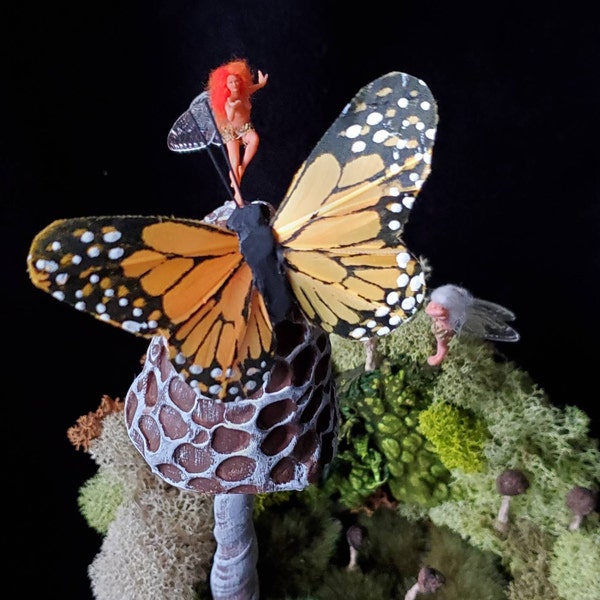30mm Suzette - Hand Painted 3D Printed Miniature Fairy Figurine ...