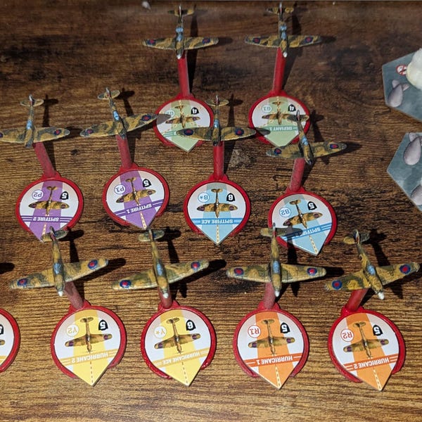 Undaunted: Battle of Britain Aircraft Miniature Set - Etsy