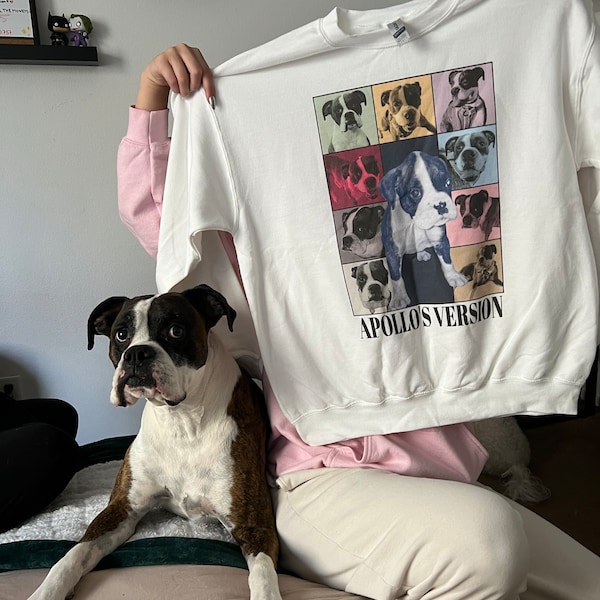 Customizable Eras Sweatshirt, Eras Tour Gift for Dog Mom, Crewneck Fan ...