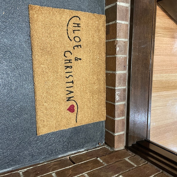 Personalised This is How We Roll Caravan Coir Door Mat Personalised ...