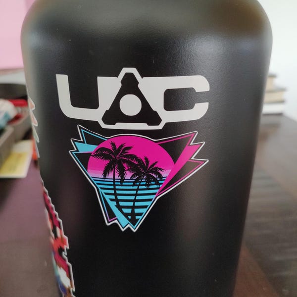 DUSK Wendigo Logo Decal - Etsy