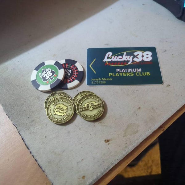 Lucky 38 Casino Chips - Fallout New Vegas - Etsy