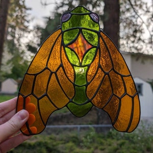 Eclipse Stained Glass Large Panel Pattern. Intermediate Stained Glass ...