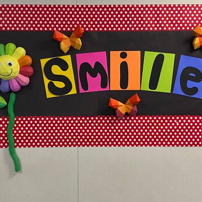 Rainbow Flower/ Rainbow Flower/ Diy Craft/ Template PDF STUDIO SVG/ Low ...