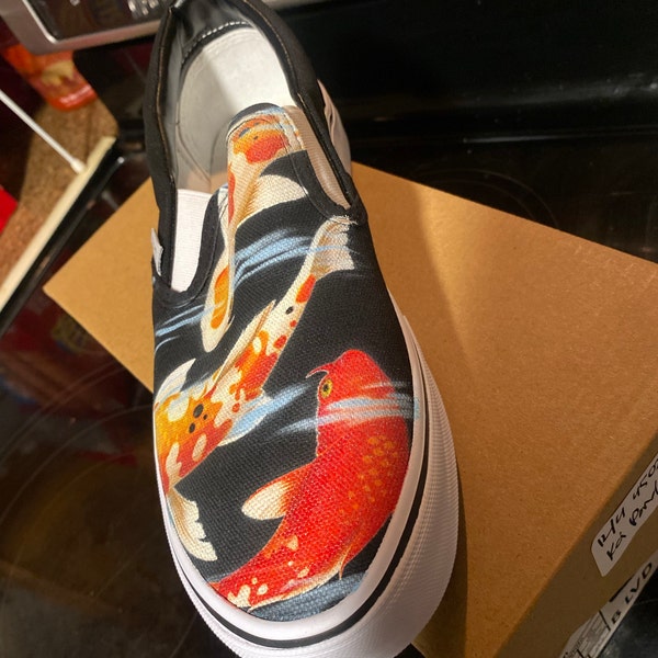 Koi Fish BLVD Slip on Shoes for Men and Women - Etsy