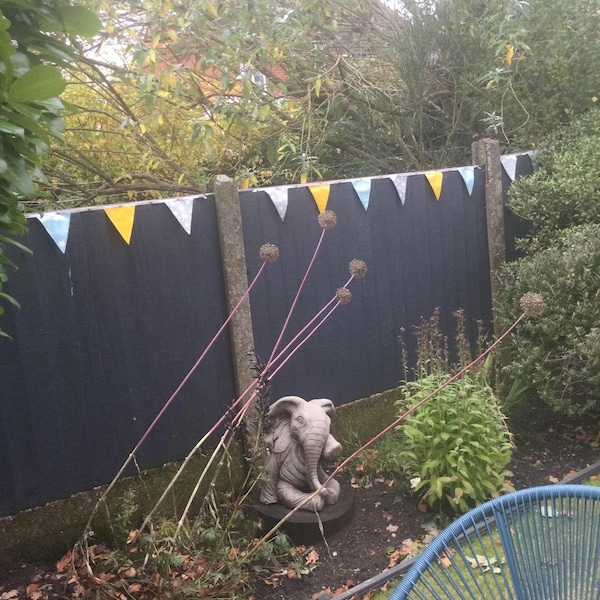 Handmade Personalised Name Message Felt Bunting With Stars Hearts - Etsy