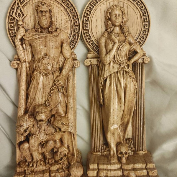 Hades, God, Greek Statue, King of the Underworld, Pagan, Wiccan, Wicca ...