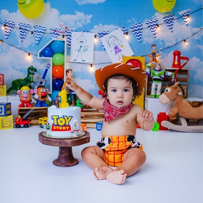 Cowboy Sheriff Cake Smash Bloomers, SPECIFIC DATE MESSAGE 1st Bandana ...