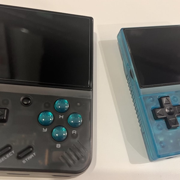 Anbernic RG35XX SP Super Megaman Mod Buttons, Stickers and Paper Card ...