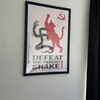 Soviet Cat - Defeat the Fascist Snake Poster - Etsy Canada
