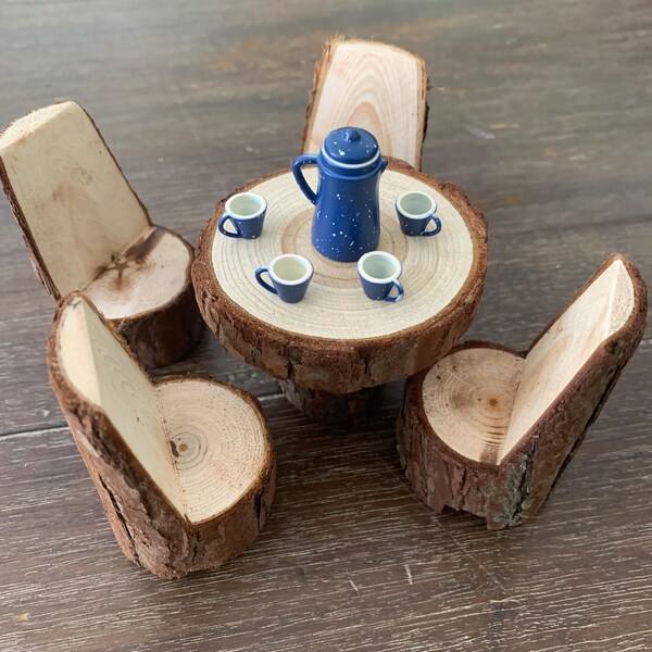 Miniature Rustic Outhouse Scene, Fairy Garden Scene, Gnome Garden Scene ...