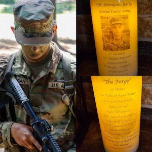 Army Forge Candle DECAL clear Sticker - Etsy