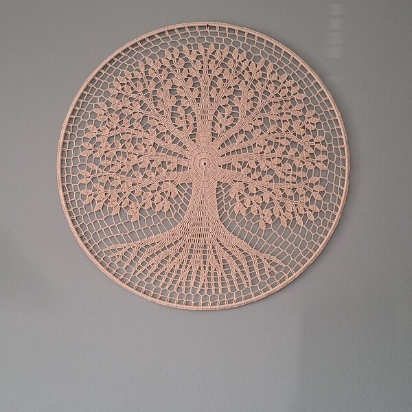 Crochet Pattern Tree of Life 28" - English Only, Diagram Only, No ...