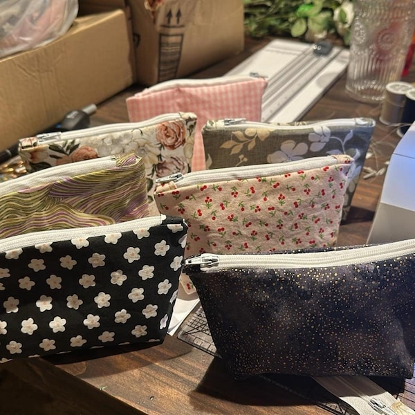Squared Pouch PDF Sewing Pattern, 3 Sizes, Beginner Friendly (digital ...