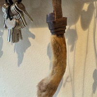 A Genuine Crow Foot on a Leather Necklace - Etsy UK