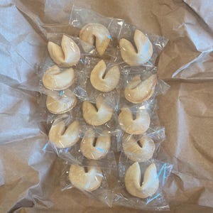 12 GRADUATION Red & Blue Fortune Cookies, Achievement, Cap and Scroll ...