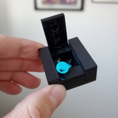 Wedding Ring Box Engagement Ring Box Handmade With Legor - Etsy