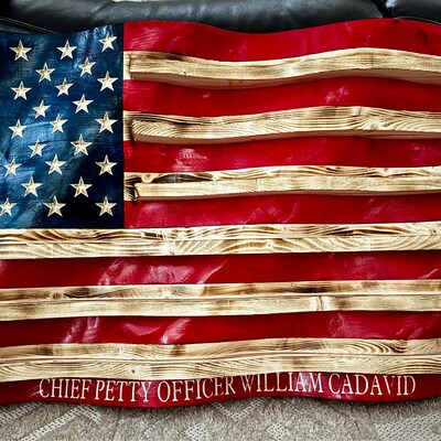 Challenge Coin Display, Waving Flag, Handmade, Challenge Coin Holder - Etsy