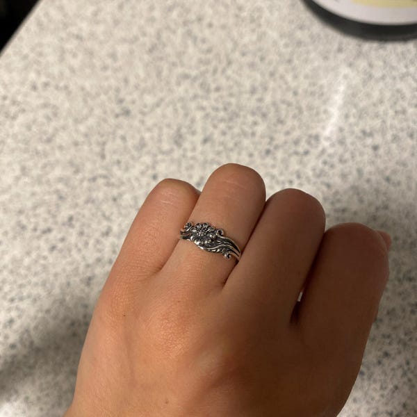 Solid 925 Sterling Silver Balinese Wide Band With Garnetgarnet Ring,925 ...