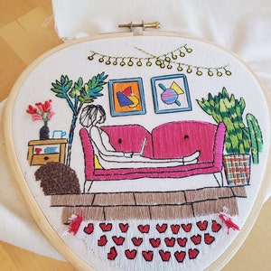 Vienna Austria. Hand Embroidery Pattern PDF. DIY. Embroidery - Etsy