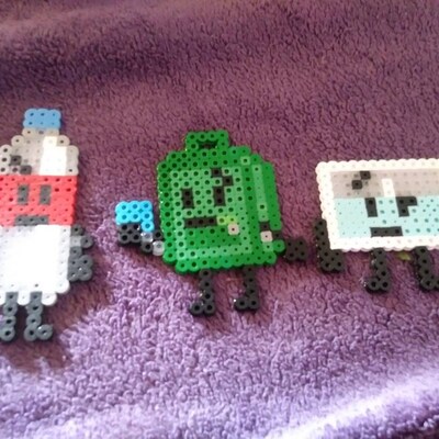 Inanimate Insanity Perler Bead Set Silver Spoon Clover Cabby Candle - Etsy