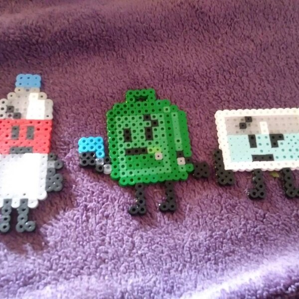 Inanimate Insanity Perler Bead Set- Knife Tissues Trophy Yin-yang - Etsy