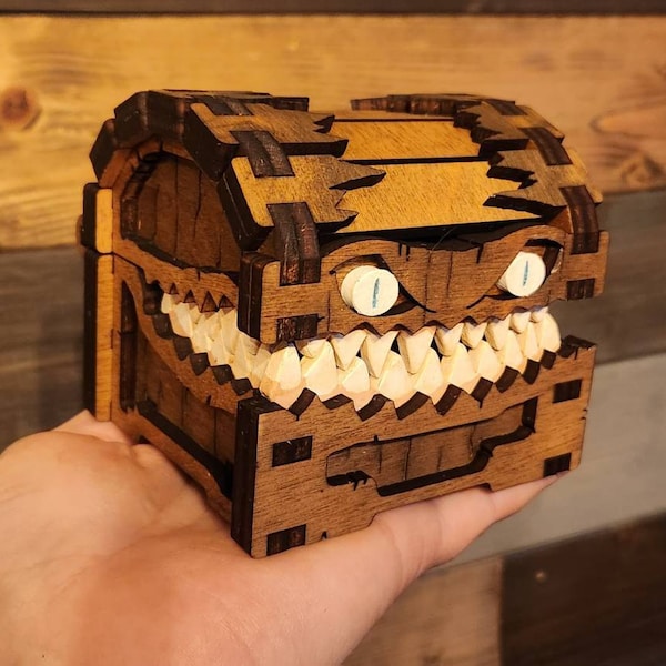 Mimic Chest Laser Cut Files: SVG, DXF, CDR (digital Product) - Etsy