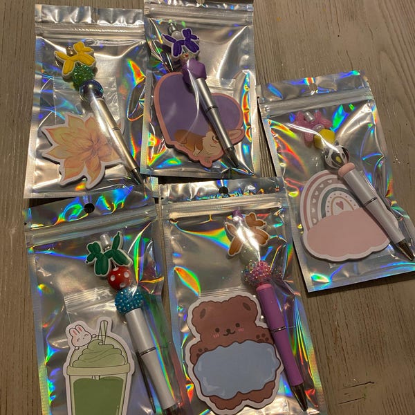 Balloon Animal Dog Ink Pen // Beaded Pen // Many Options // Ready to ...