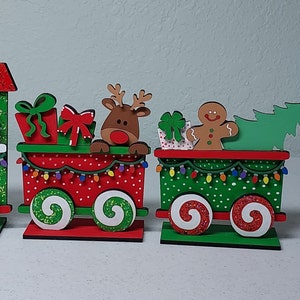 Santa Train DIY Kit, Holiday Train, Christmas Train, Santa Christmas ...
