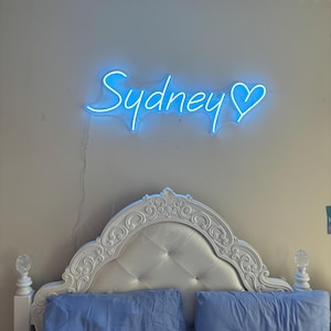 Custom Name Neon Sign for Kids, Neon Sign Bedroom Neon Sign Custom Neon ...