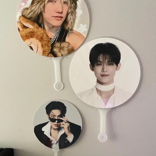 Ateez "golden HOUR : Part.1" Non-transparent Fan / Picket / Image ...