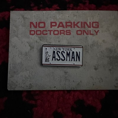 ASSMAN Enamel Pin - Etsy Canada