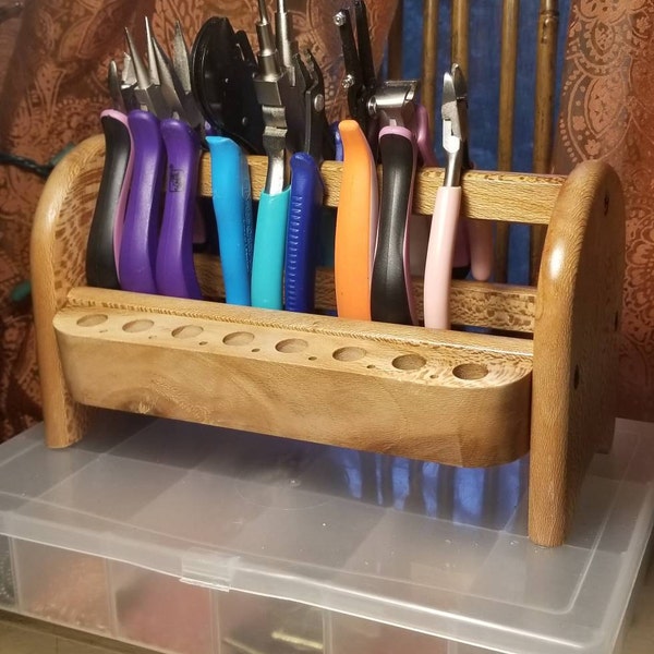 Premium Wood Plier Rack - Etsy