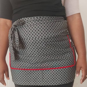 Easy to Sew/ Half Apron Sewing Pattern/ Pinafore Tutorial PDF/ Apron ...