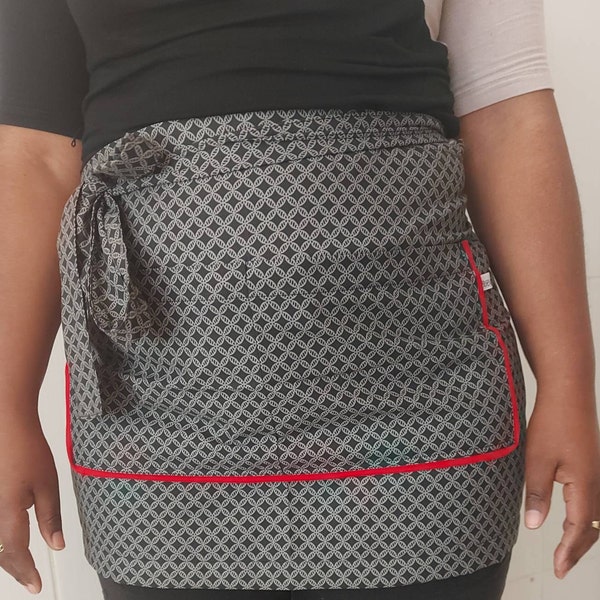 Easy to Sew/ Half Apron Sewing Pattern/ Pinafore Tutorial PDF/ Apron ...