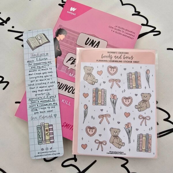 Bookish Sticker Pack Bibliophile Water Resistant Kindle Stickers E ...