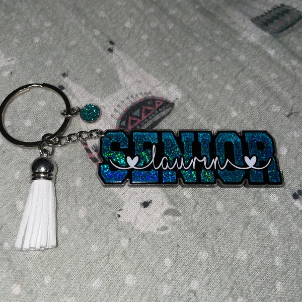 Personalized Senior Keychain • Senior Keychain • Senior Gift • Senior ...