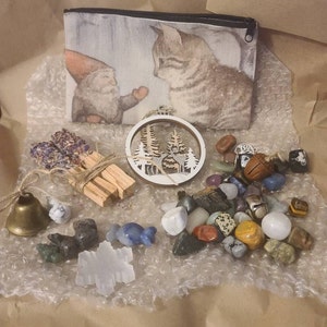 Moon Goddess Gift Box Selene Moon Candle Perfume Oil Ritual Moon Lover ...